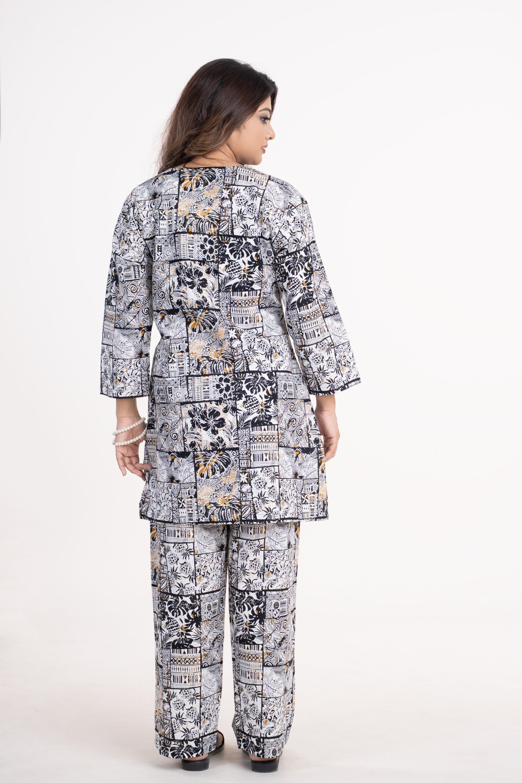 Luxury Printed Two Piece Co-Ord Set for Women with Modern Tailored Fit ...